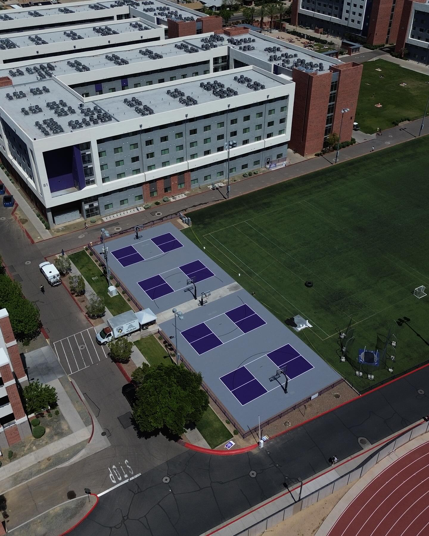 GCU Pickleball Court Project - PAC Tennis