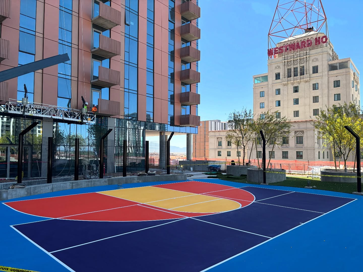 Multi-Use Courts - PAC Tennis